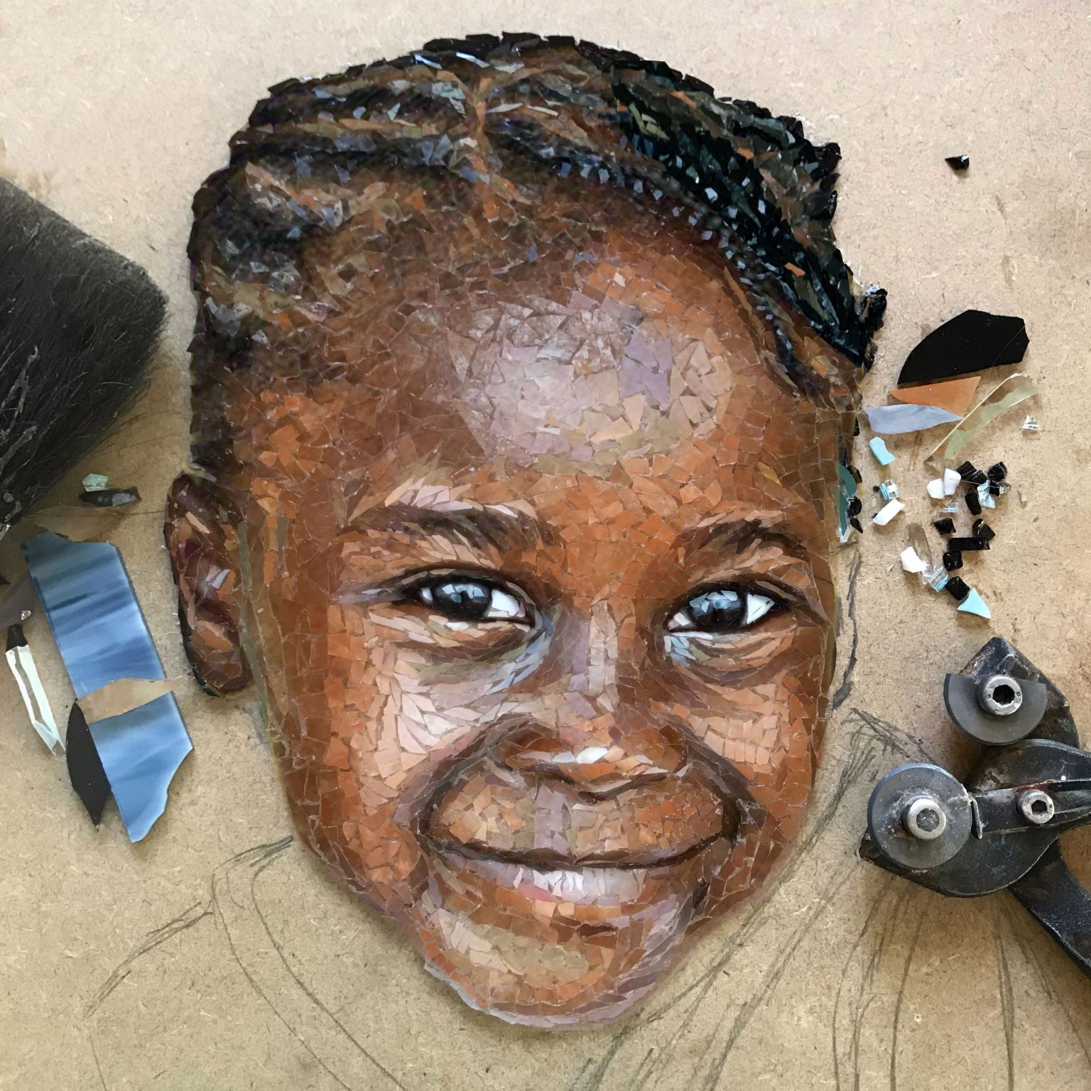 Glass & Mosaic Art | Fragments of Africa - Sarah Pryke